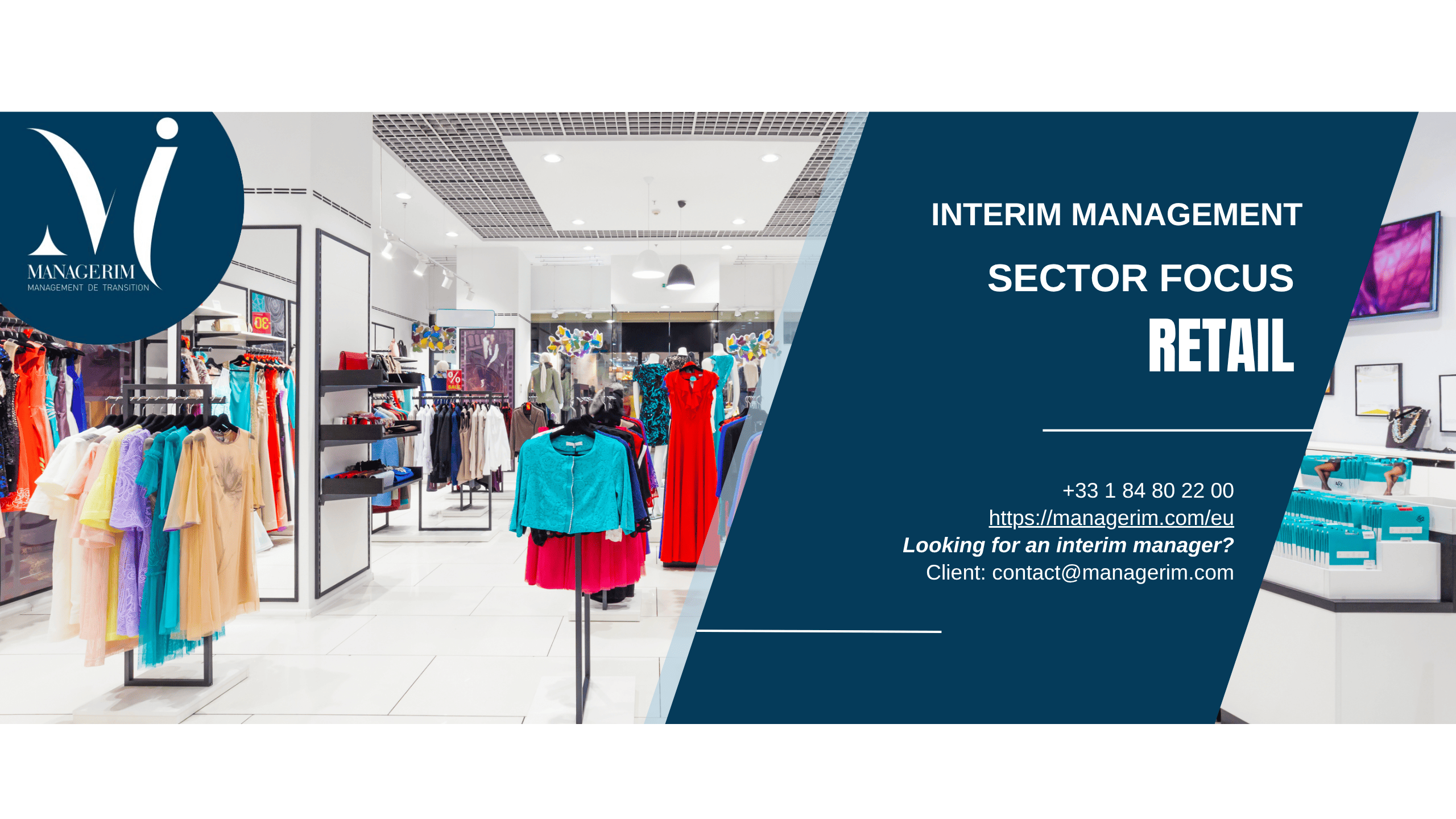 Interim Management Retail I Sector Focus | Managerim