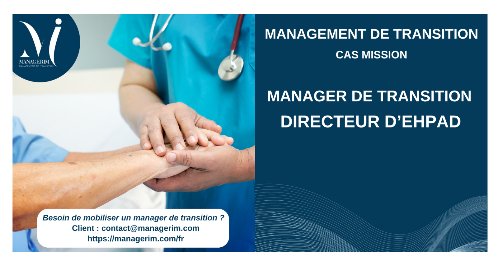 Manager de Transition - Directeur d’EHPAD - Secteur Médico-Social I Cas ...